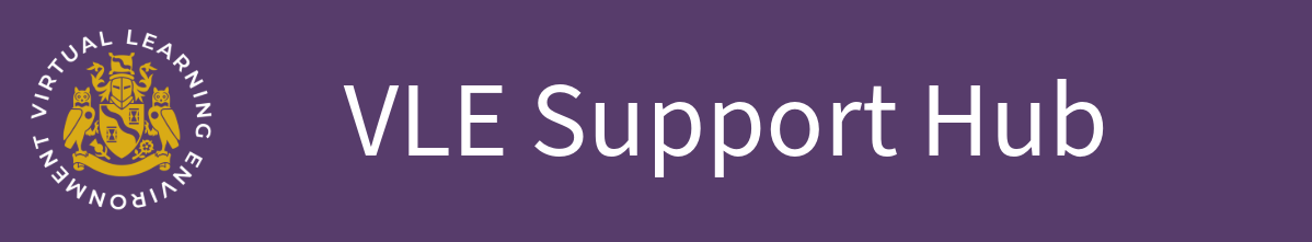 Course: VLE Support Hub